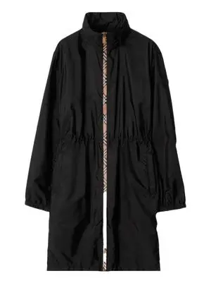 BURBERRY Burberry Zipped Parka With Vintage Check Trim