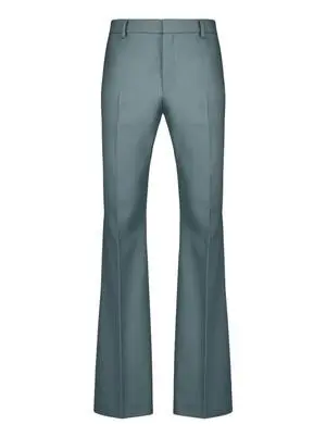 Ami Flared Fit Trousers - Green