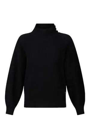 Liu Jo Liu Jo Pearl Embellished Puff Sleeve Jumper Black