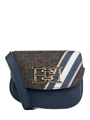 Bally Emblem Signage Shoulder Bag - Black