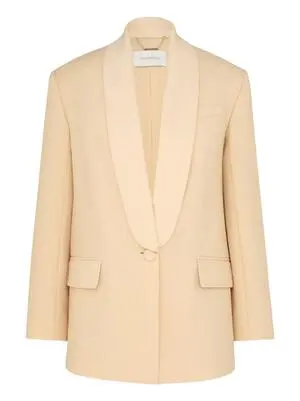 Zimmermann Shawl Lapel Tux Jacket - Tea