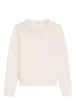 CELINE Celine Crew Neck Sweater In Heritage Cashmere