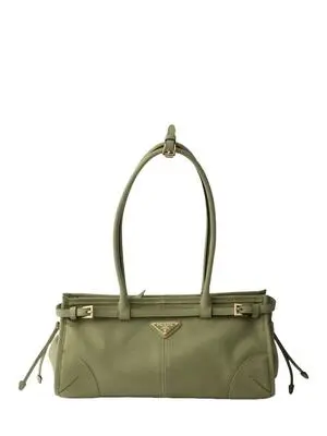 Prada Prada Bonnie Buckled Shoulder Bag Tequila