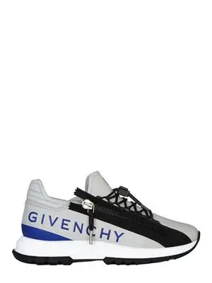 Givenchy Spectre Runner Lace-up Sneakers With 4g Logo Zippers - Black