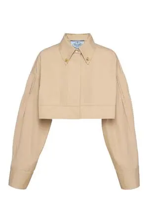 PRADA Prada Pleated Cropped Jacket