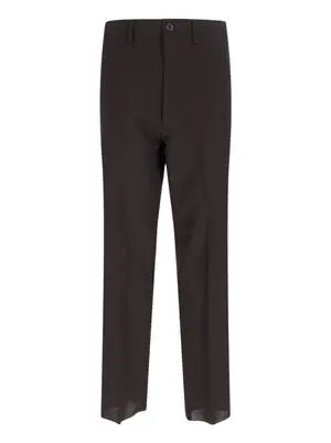Prada Wool Trousers - Black