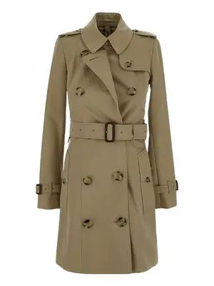 BURBERRY Burberry Double-Breasted Belted Trench Coat