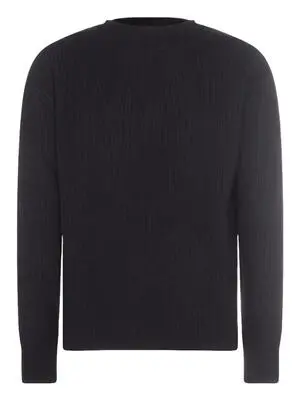 Rick Owens Mock Neck Long Sleeve Jumper - Black