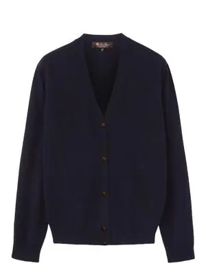 LORO PIANA Loro Piana V-Neck Button-Up Cardigan