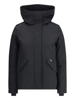 Woolrich Hooded Padded Jacket - Black