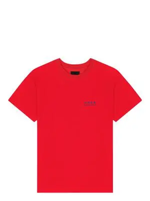 Givenchy Logo Printed Crewneck T-shirt - Red