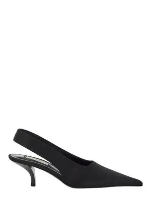 TOTEME 60mm Slingback Pumps - Black