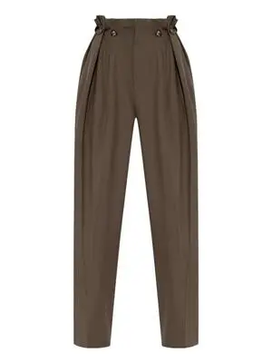 VICTORIA BECKHAM Victoria Beckham High-Waisted Straight Leg Trousers