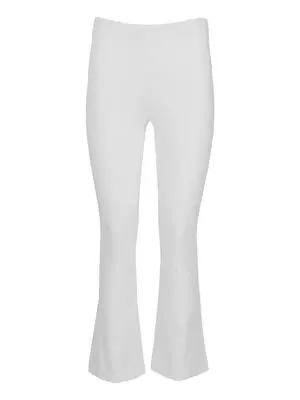 Lela Rose Skinny Flare Pants - White