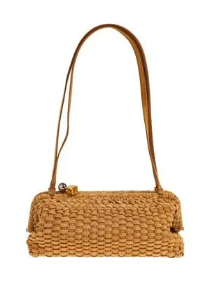 Jacquemus Jacquemus The Salon Large Clutch Bag Camel