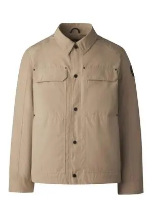 Canada Goose Long-sleeved Logo Patch Jacket - Desert Sand