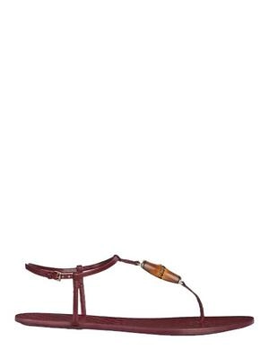 GUCCI Gucci Bamboo Detail Thong Sandals