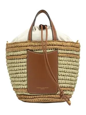 GIANNI CHIARINI Mae Bucket Bag - Brown