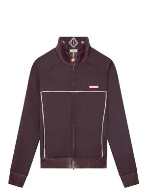 Casablanca Tricot Track Jacket - Black