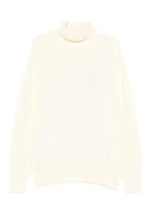 Givenchy Paris Turtleneck Sweater - White