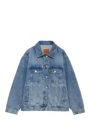 ANINE BING Rory Denim Jacket - Light Blue
