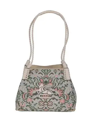 Etro Small Libra Tote Bag - Variante Multicolor Fondo Azzurro