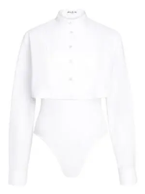 ALAÏA Alaia Layered Poplin Shirt