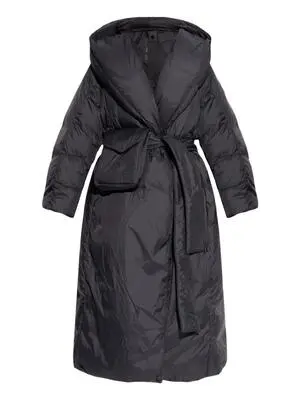 Canada Goose Hooded Padded Coat - Black