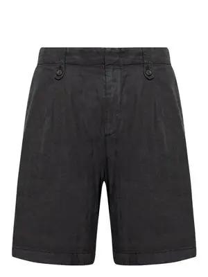 Eleventy Tailored Casual Pleated Shorts - Grey