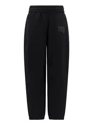 Alexander Wang Puff Logo Track Pants - Black
