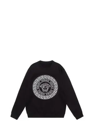 Versace Medusa Head Crewneck Sweatshirt - Black