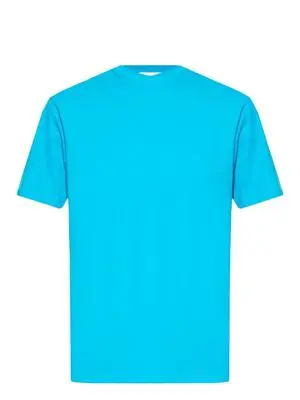 Off-White Diagonal Stripes Crewneck T-shirt - Blue