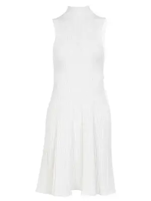 Chloé Sleeveless Knitted Mini Dress - Milk Color