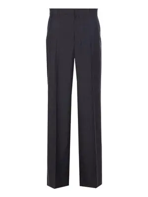 Gucci Wide Leg Tailored Trousers - Black
