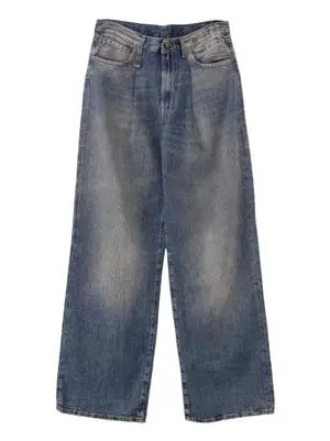 R13 Logo Patch Damon Jeans - Blue