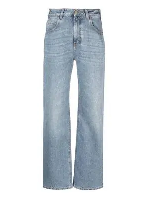 Chloé Boyfriend Straight-leg Jeans - Blue