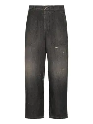 MAISON MARGIELA Distressed Denim Jeans - Black