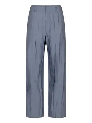 LEMAIRE Tailored Trousers With Belt Loops - Gray