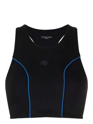 ANINE BING Racer Back Top - Black