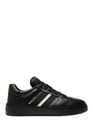 Bally Round-toe Lace-up Sneakers - Black