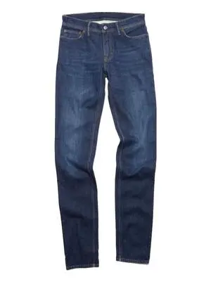 Acne Studios Logo Jeans - Blue