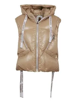 Khrisjoy Sleeveless Down Jacket - Nude