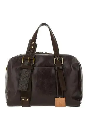 Moschino Top Handle Tote Bag - Brown