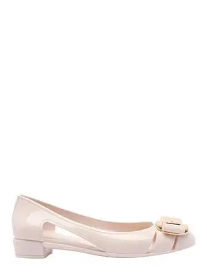 SALVATORE FERRAGAMO Salvatore Ferragamo Round Toe Ballet Flats