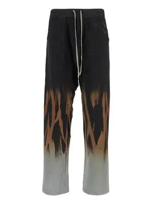 Rick Owens Sun Drawstring Trousers - Black