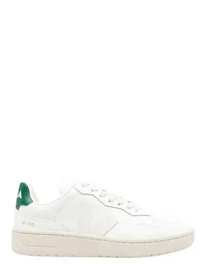 VEJA V-90 Low-top Sneakers - White/grass Green