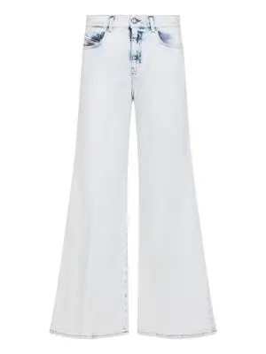 DIESEL® Diesel 1978 D-Akemi Flared Jeans Blue