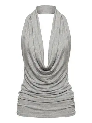 AYA MUSE Aya Muse Draped Halterneck Top