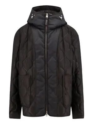 Mackage Gerry Quilted Hooded Jacket - Black