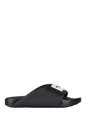 Givenchy Logo Slide Sandals - Black